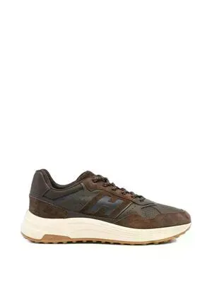 Hogan Hyperlight Panelled Sneakers - Brown