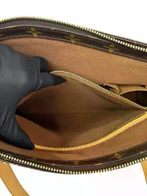 LOUIS VUITTON Monogram Cabas Mezzo Tote Bag