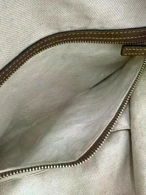 Gucci 2016-2026 Medium Gg Canvas Bree Fold Over Tote Satchel