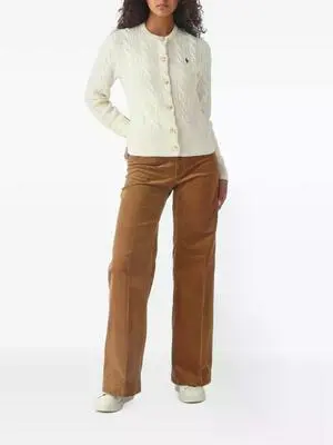 Polo Ralph Lauren Cable-knit Wool-cashmere Cardigan