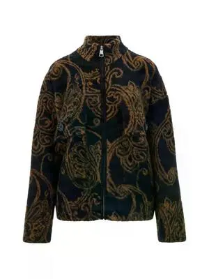 Liu Jo Jacquard Knit Bomber Jacket