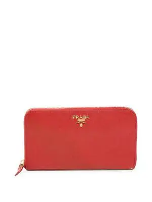 Prada Continental Zip-around Wallet