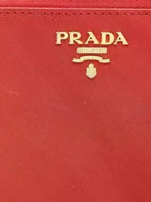 Prada Continental Zip-around Wallet