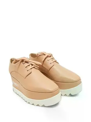 Stella McCartney Elyse Logo-print Platform Derby Shoes