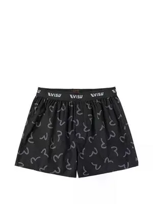 EVISU Seagull-print Boxers - Black