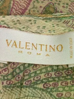 Valentino Garavani Butterfly-print Chiffon Blouse
