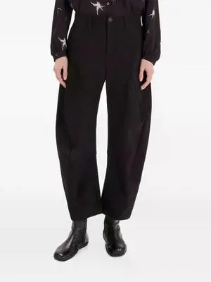 High Grece Panelled Tapered Trousers