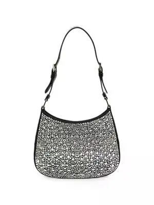 Prada Cleo Crystal-embellished Shoulder Bag