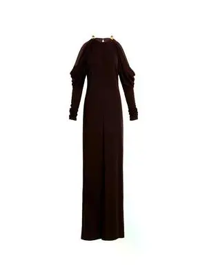 Silvia Tcherassi Kilian Cold-shoulder Maxi Dress