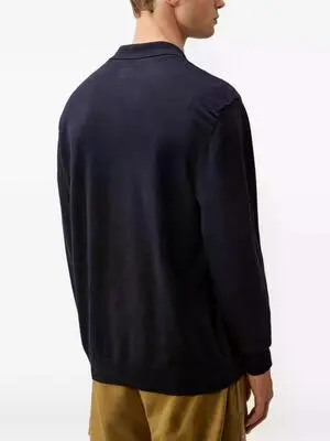 C.P. COMPANY Extrafine Merino Wool Lens Polo Sweater