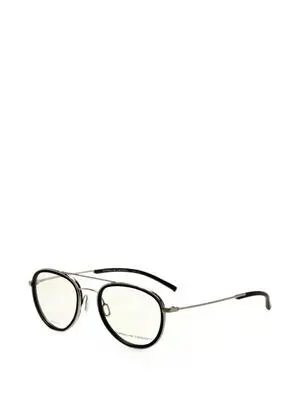 Porsche Design Pilot-frame Glasses - Black