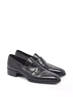 TOM FORD Leather Penny Loafers