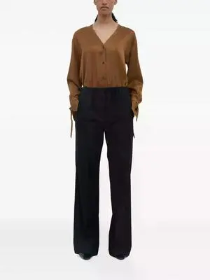 Christian Wijnants Pune Elasticated-waist Wide-leg Trousers