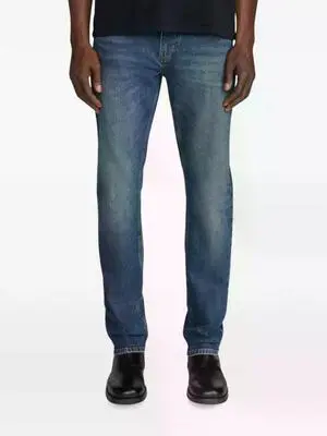 FRAME Faded Slim-fit Jeans