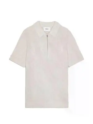 Nn07 Hansie Quarter-zip Polo Shirt