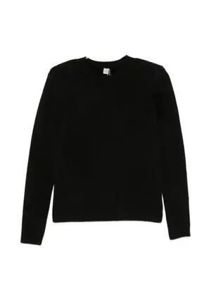 TOTEME Structured Crew-neck Sweater