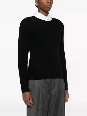 TOTEME Fine Knit Crew-neck Sweater