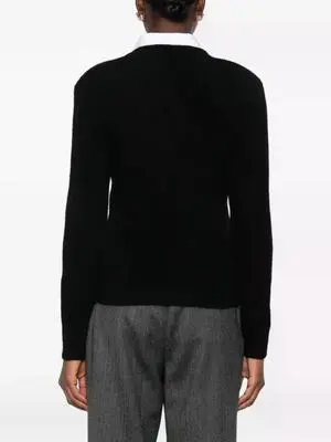 TOTEME Fine Knit Crew-neck Sweater