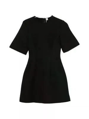 TOTEME Sculptural Short-sleeve Mini Dress