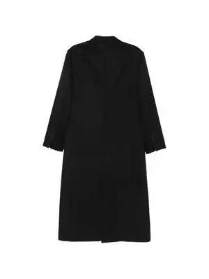 AMI Paris Double-breasted Shawl-collar Coat