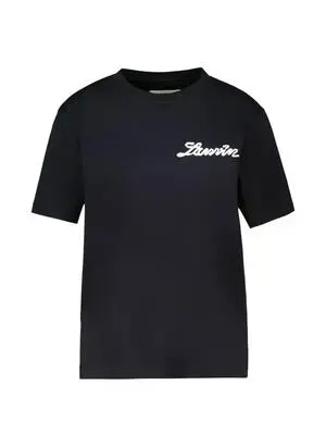 LANVIN Logo-print Cotton T-shirt