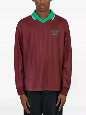 Drole De Monsieur Slogan Polo Shirt