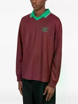 Drole De Monsieur Slogan Polo Shirt