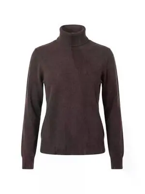 NOTSHY Laurene Roll-neck Cashmere Sweater - Brown