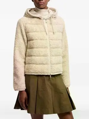 Moncler Padded Teddy Hooded Jacket