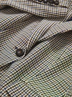 Veronica Beard Healy Houndstooth Single-breasted Blazer