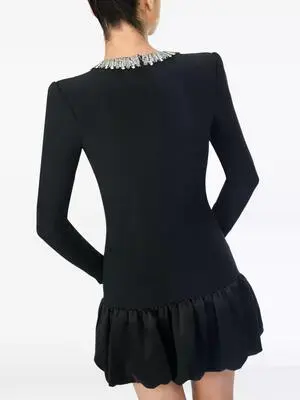 Jenny Packham Countessa Crystal-embellished Puff-hem Dress