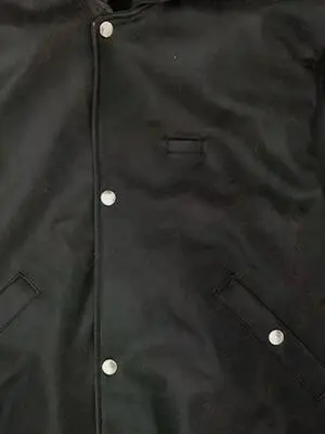 YOKE Cracked Leather Flight Jacket