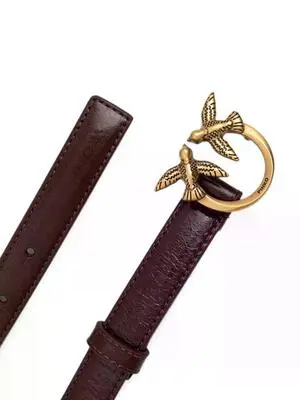 Pinko Love Birds Leather Belt