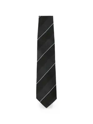 Junya Watanabe Diagonal-stripe Silk Tie