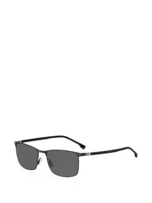 BOSS Rectangle Frame Sunglasses