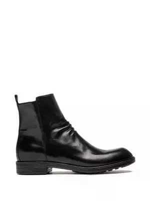 Officine Creative Diary Leather Ankle Boots