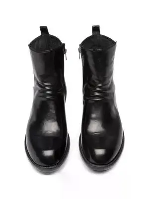 Officine Creative Diary Leather Ankle Boots