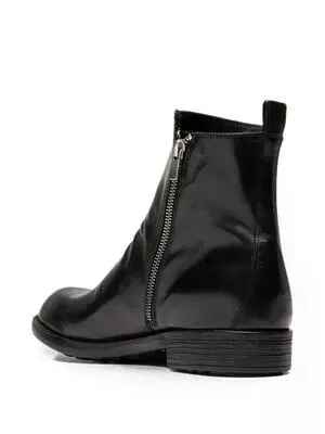 Officine Creative Diary Leather Ankle Boots