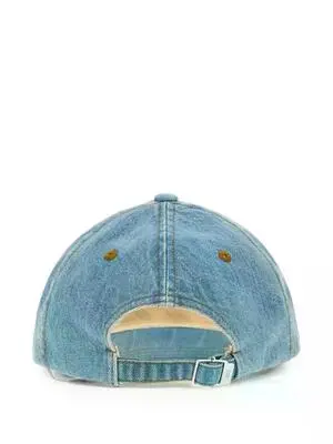 AMI Paris Denim Cotton Cap