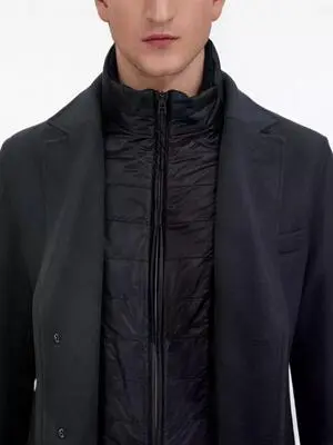Herno Layered Single-breasted Coat