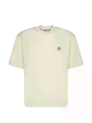 Stone Island 2100030 Logo-patch T-shirt - Neutrals