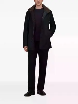 Herno Wool-blend Hooded Parka