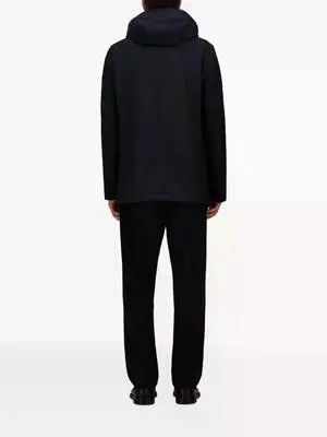 Herno Wool-blend Hooded Parka