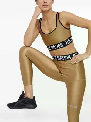 P.E Nation Logo-underband Sports Bra