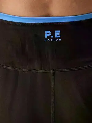 P.E Nation Vita Logo Print High-waisted Leggings