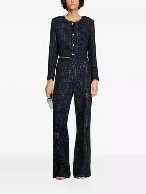 Sandro Tweed-effect Cropped Jacket