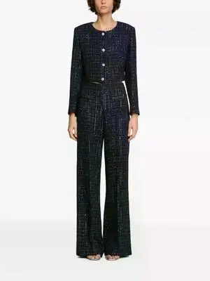 Sandro Tweed-effect Cropped Jacket