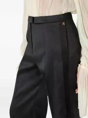 Elisabetta Franchi Gazar And Satin Trousers