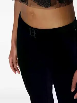 Elisabetta Franchi Velvet Trousers
