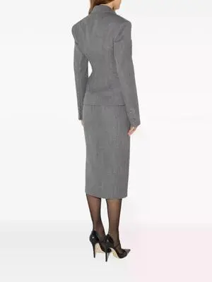 Elisabetta Franchi Wool Skirt